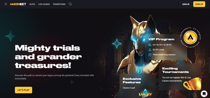 Amonbet Casino – Official Website in UK